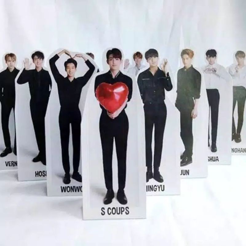 Jual Standee paper Seventeen isi 13pcs | Shopee Indonesia