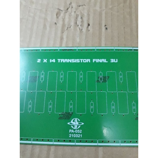 Jual Pcb Transistor Final Toshiba 2x14 3U 30 cm | Shopee Indonesia