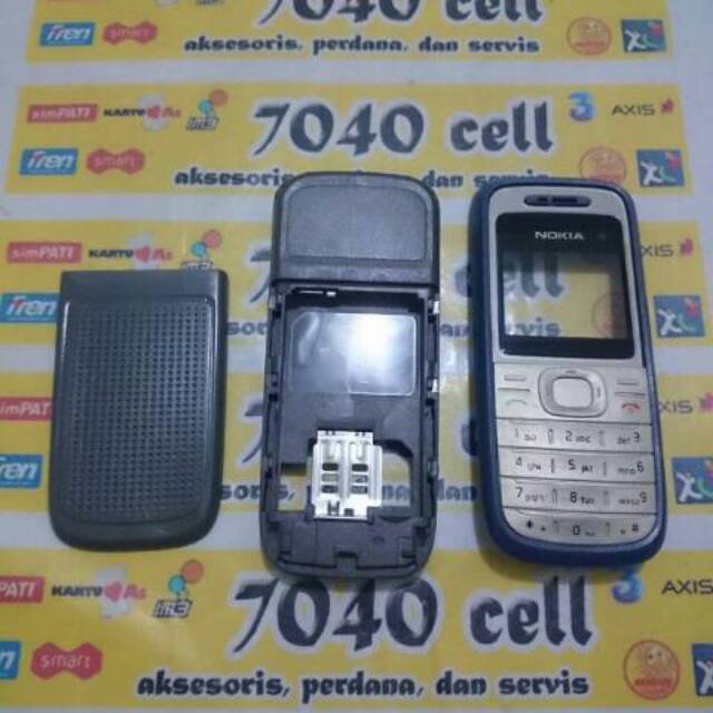 Jual casing nokia 1200 1208 1209 plus tulang | Shopee Indonesia
