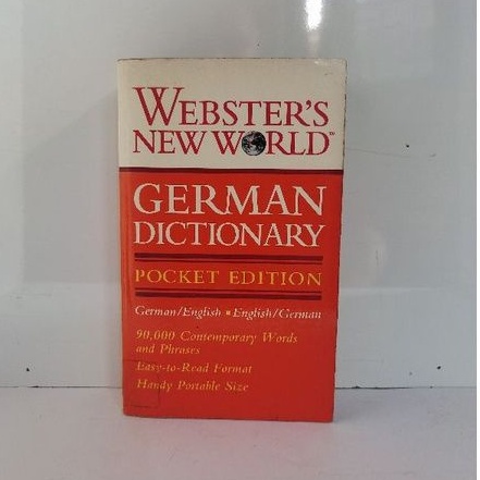 Jual WEBSTER'S NEW WORLD GERMAN DICTIONARY POCKET EDITION | Shopee ...