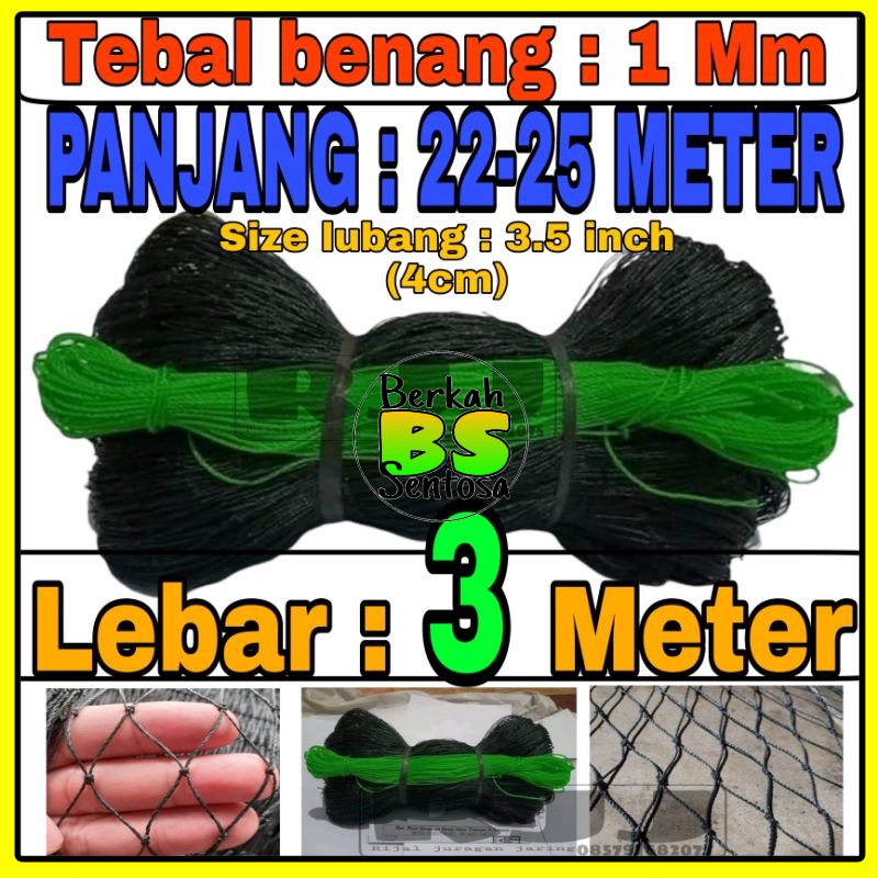 Jual jaring pagar ayam serbaguna ukuran 3 meter x 25 meter Jaring pagar ayam, jaring kandang ...