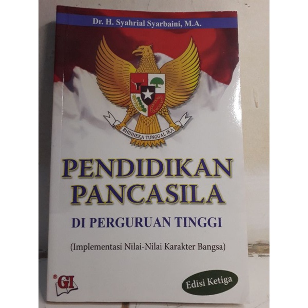 Jual Buku Pendidikan Pancasila - di Perguruan Tinggi Edisi Ketiga By Dr ...