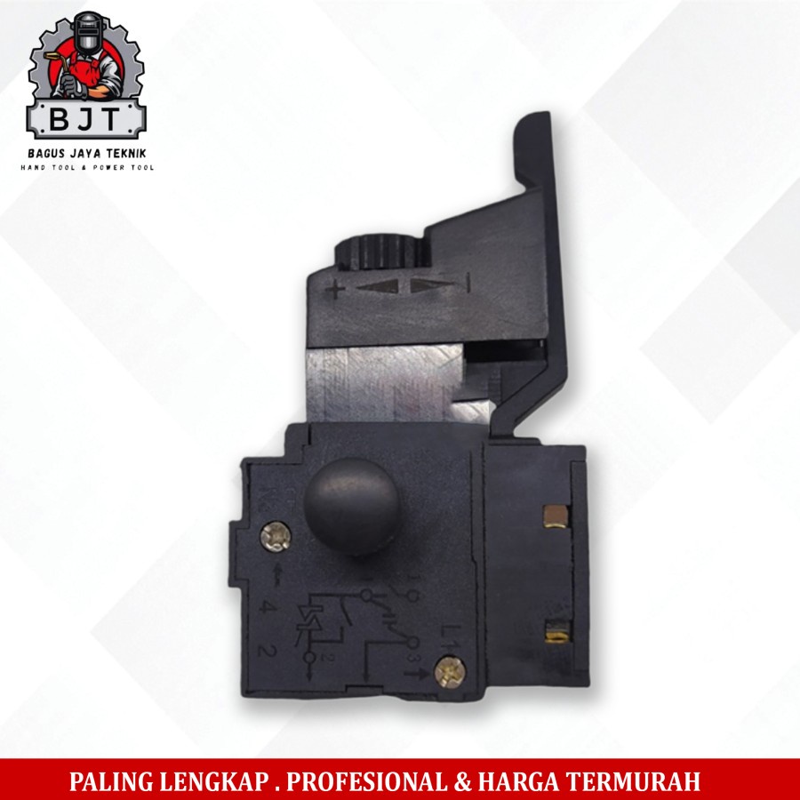 Jual SAKLAR MESIN BOR 10 MM BOLAK BALIK SWITCH ON OFF SWIT MODERN NRT ...