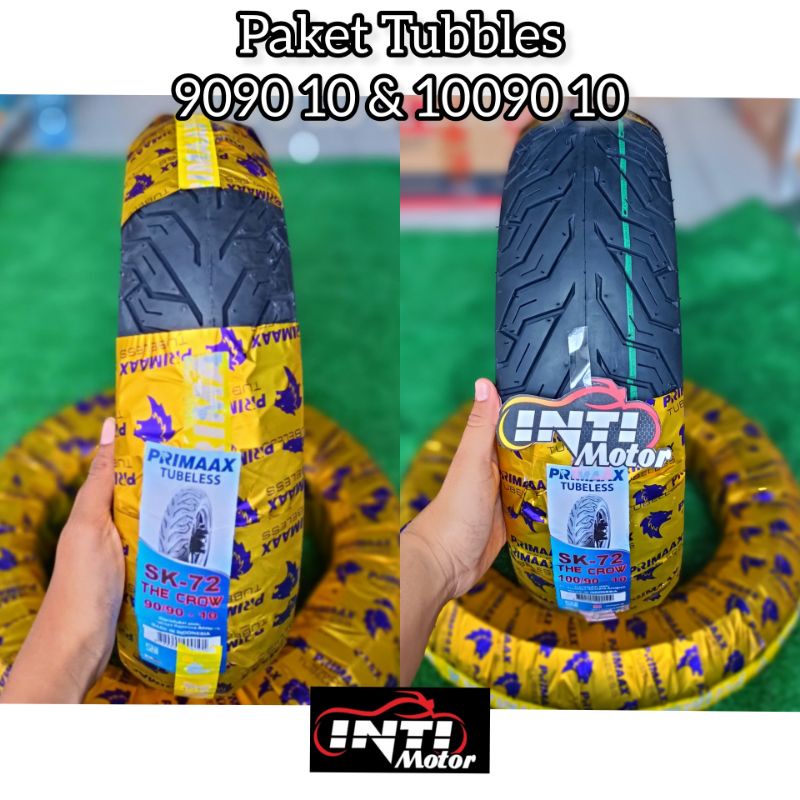 Jual PAKET BAN RING 10 VESPA PRIMAAX 90 90 ring 10 & 100 90 10 ring10 ...