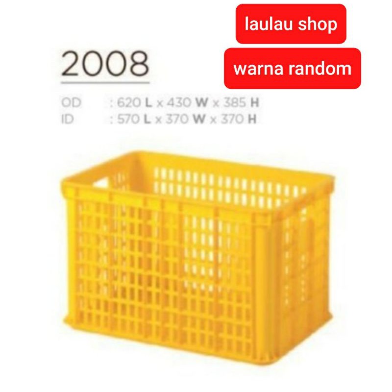 Jual 62x43x38 Box Container Rabbit 2008 Tebal Kuat / Keranjang Krat ...