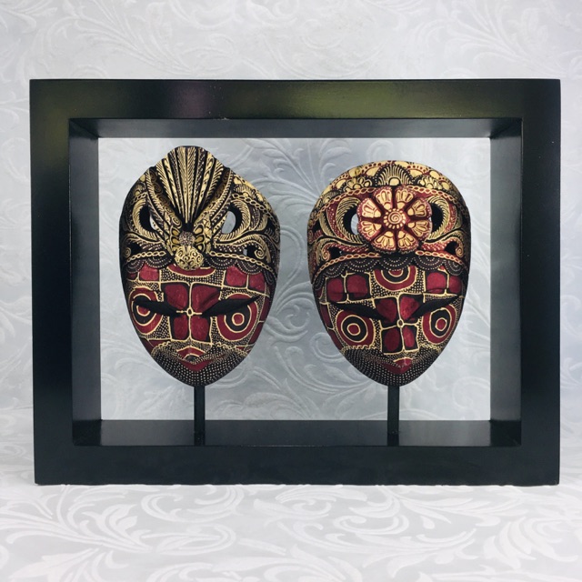 Jual Topeng Batik Frame Rama Sinta | Shopee Indonesia