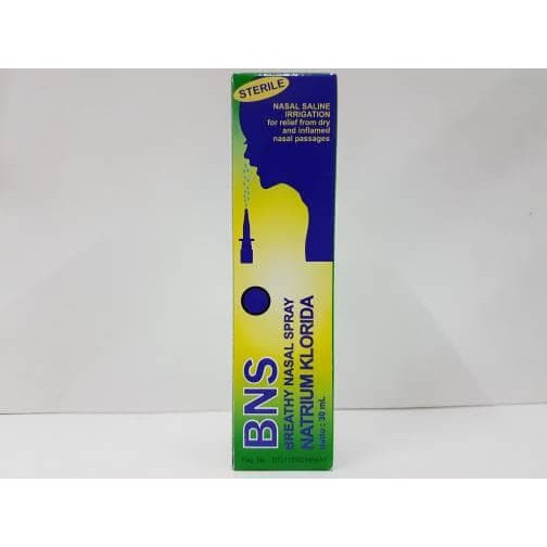 Jual BNS BREATHY NASAL SPRAY NATRIUM KLORIDA 30ML | Shopee Indonesia