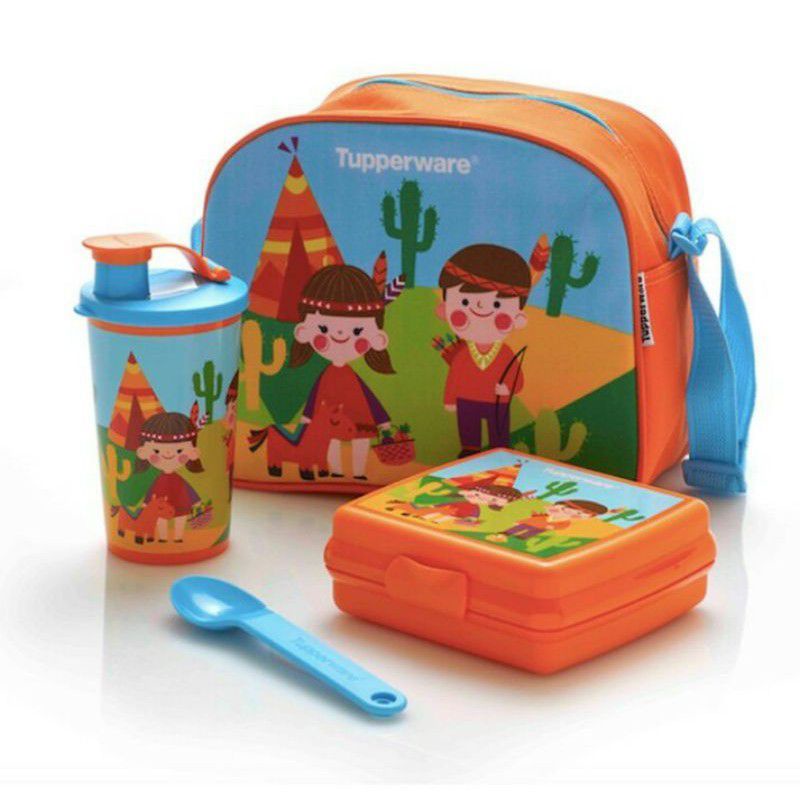 Jual Junior Bento kids lunch set Tupperware | Shopee Indonesia