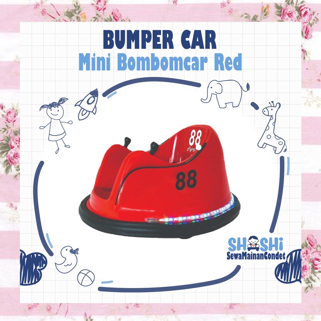 Jual Sewa Bumper Car Mini Bombomcar Red | Shopee Indonesia