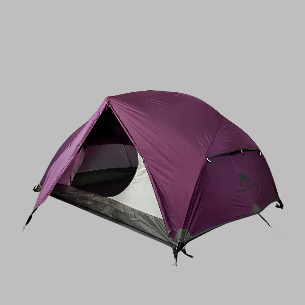 Jual Tenda Camping Bigadventure Tambora Series Kapasitas 2P Dome Hiking ...