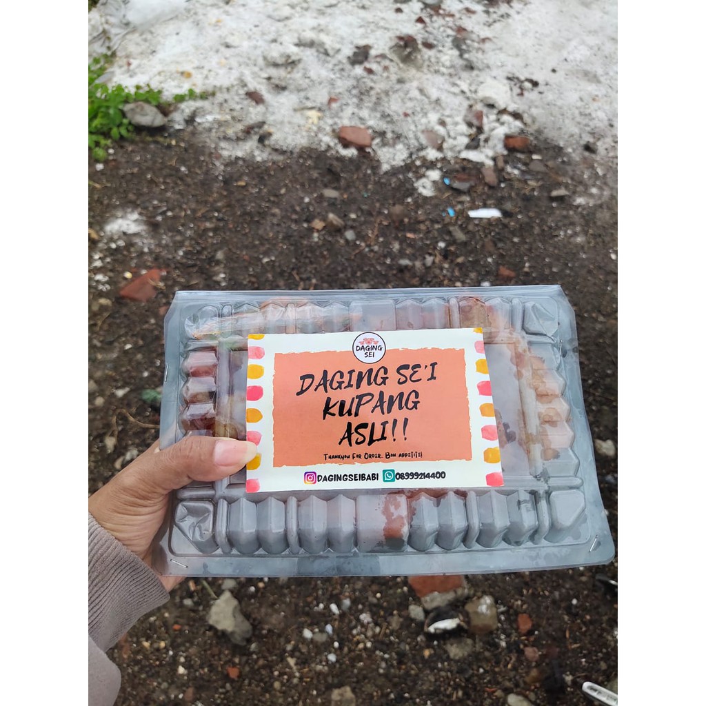 Jual SEI (Daging Asap) BABI 1/2kg | Shopee Indonesia