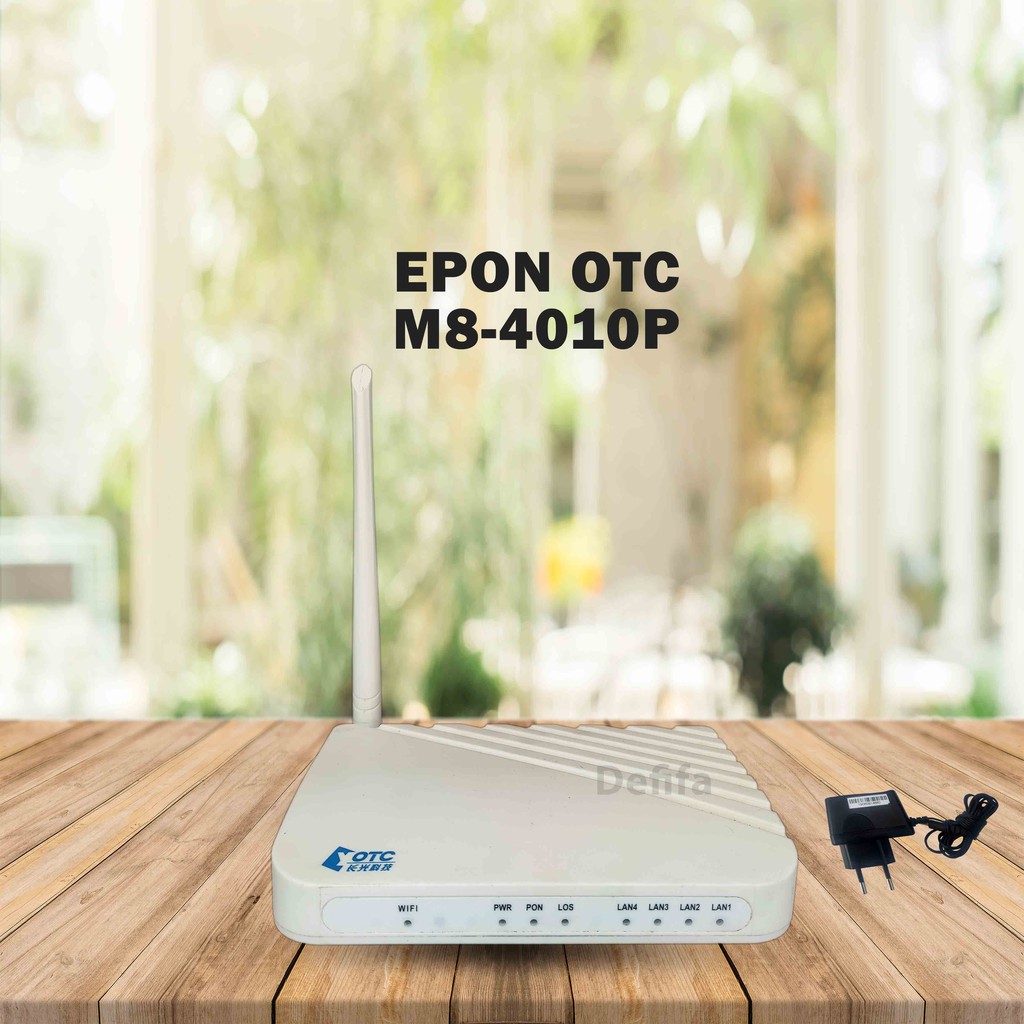 Jual Modem FTTH Wifi Router YOTC M8-4010P ONT ONU EPON OLT HIOSO TESTED ...