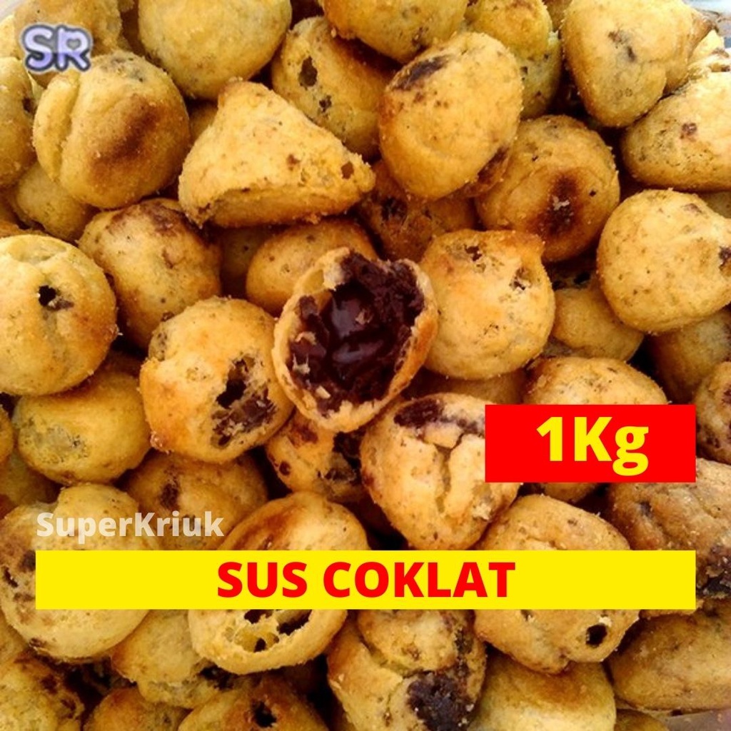 Jual Sus Coklat Soes Kering Coklat Kemasan 1Kg | Shopee Indonesia