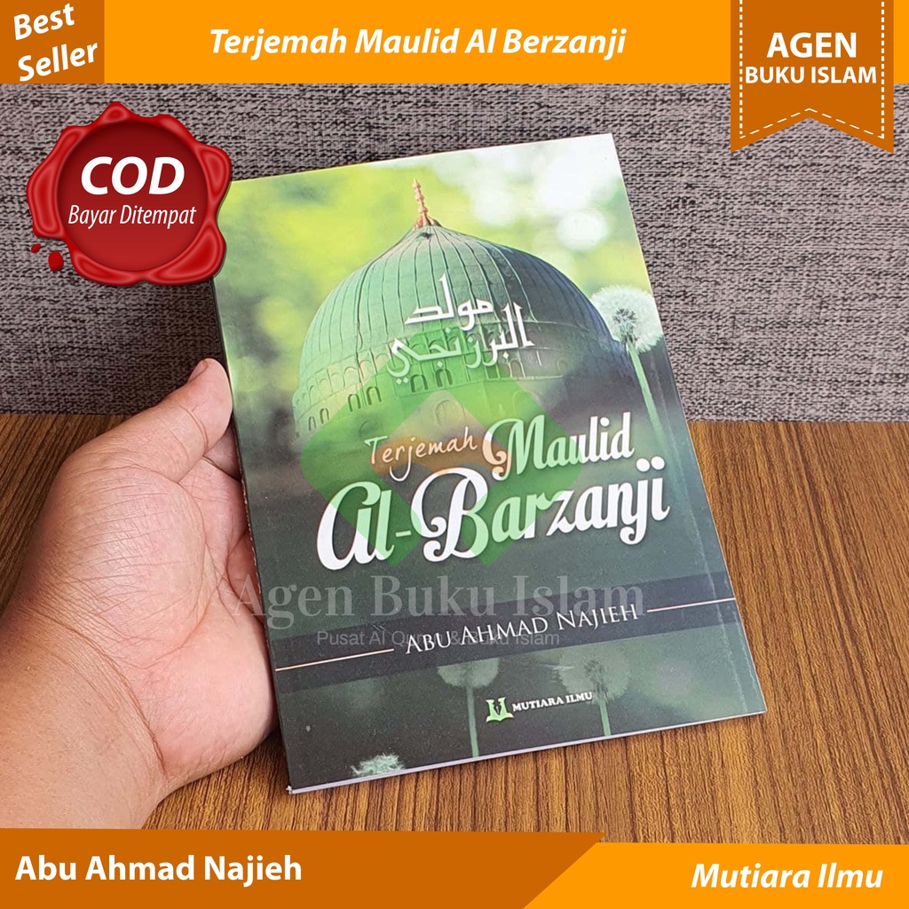 Jual Buku Islami Terjemahan Kitab Maulid Al Barzanji Abu Ahmad Najieh ...