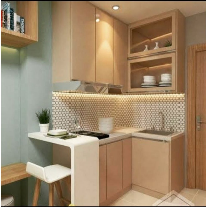 Jual Kithcen set minimalis, lemari dapur bisa custom sesuai permintaan ...