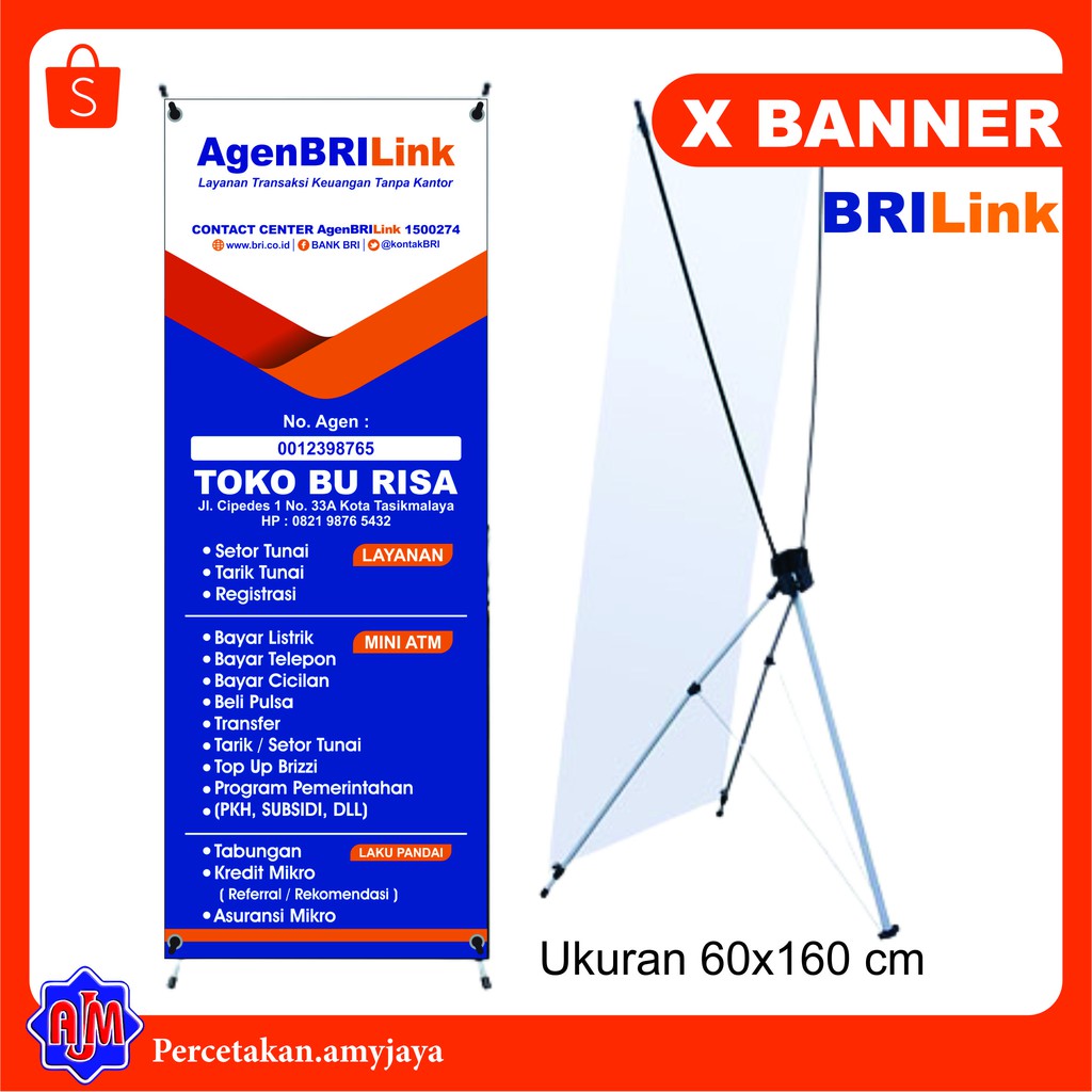 Jual X BANNER BRILINK | Shopee Indonesia