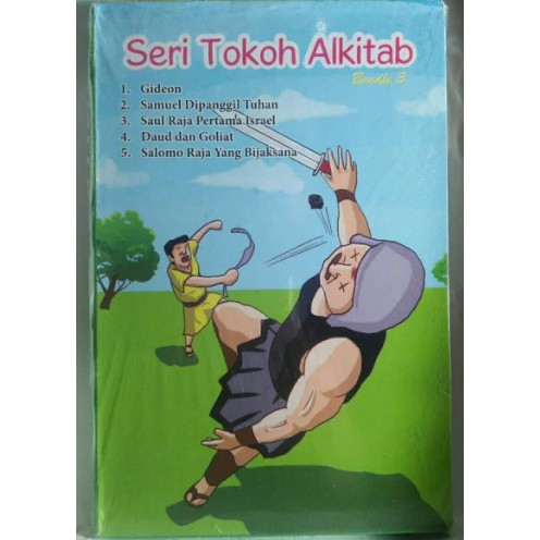 Jual SERI TOKOH ALKITAB BUBDLE 3 GIDEON SAMUEL DIPANGGIL TUHAN SAUL ...