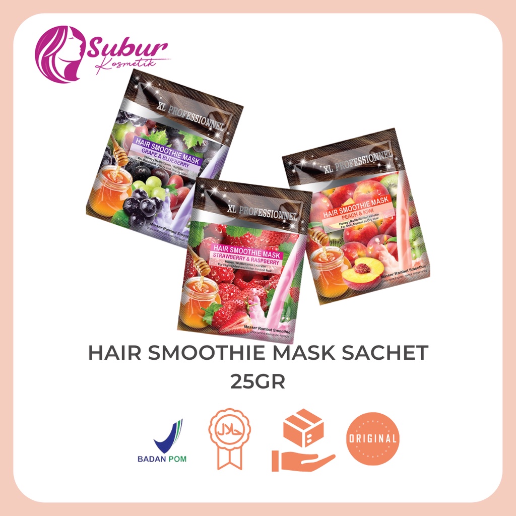 Jual XL Professionnel Hair Smoothie Mask Sachet 25g | Shopee Indonesia