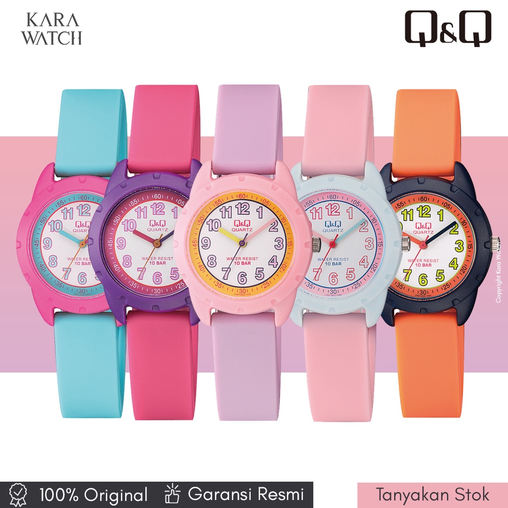 Jual Q&Q VR97J VR97 Kids Series Original Jam Tangan Anak QnQ QQ Japan ...