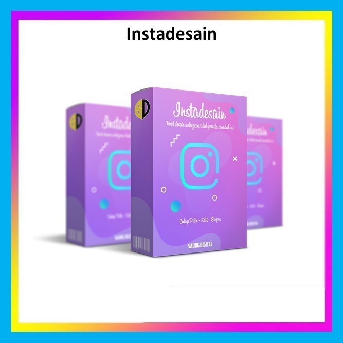Jual Instadesain l Insta Desain - Template Powerpoint Desain Instagram ...
