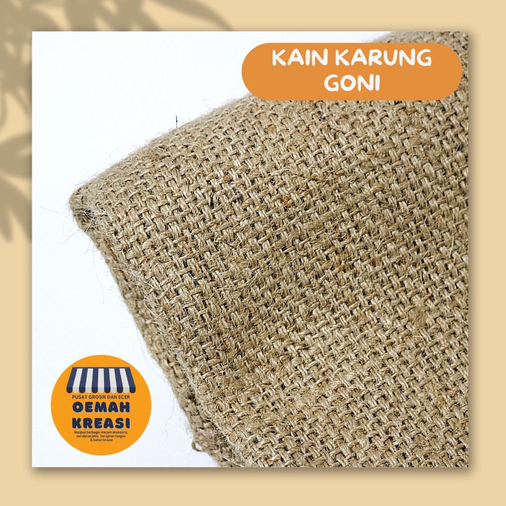 Jual Karung Kain Goni - Kain Rami Lokal Motif Anyam Catur Lembaran ...