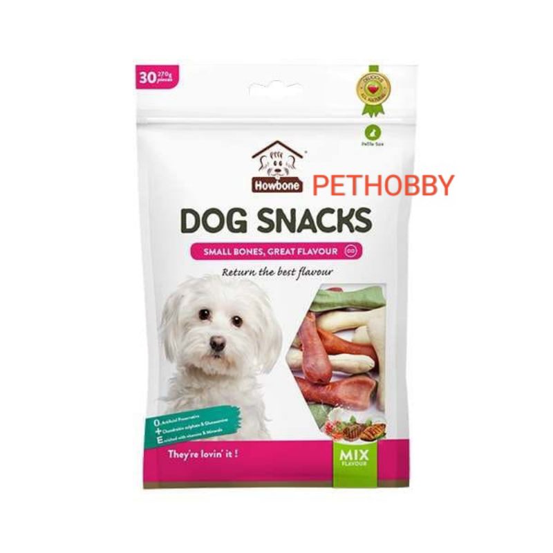 Jual SNACK ANJING Howbone Dog Snack Isi 30 pcs | Shopee Indonesia
