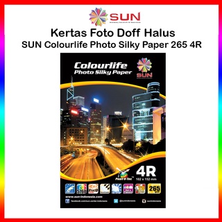Jual Kertas Foto 3R/4R/5R Silky Doff - SUN Colourlife Silky Photo Paper 4R/5R ( Support epson ...