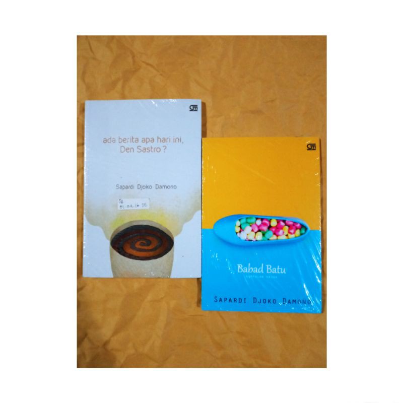 Jual PAKET BUKU SAPARDI DJOKO DAMONO - KUMPULAN PUISI ( 2 BUKU ... Jual PAKET BUKU SAPARDI DJOKO DAMONO - KUMPULAN PUISI ( 2 BUKU ...