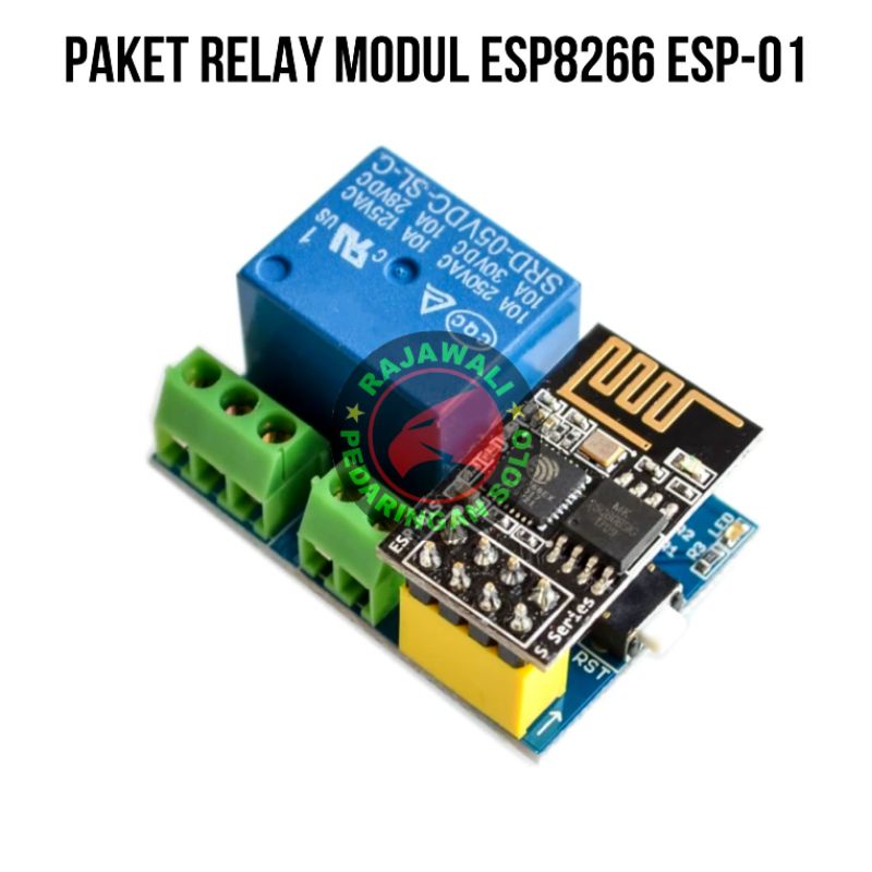 Jual ESP8266 MODUL RELAY ESP-01 IOT WIFI MODUL ARDUINO | Shopee Indonesia