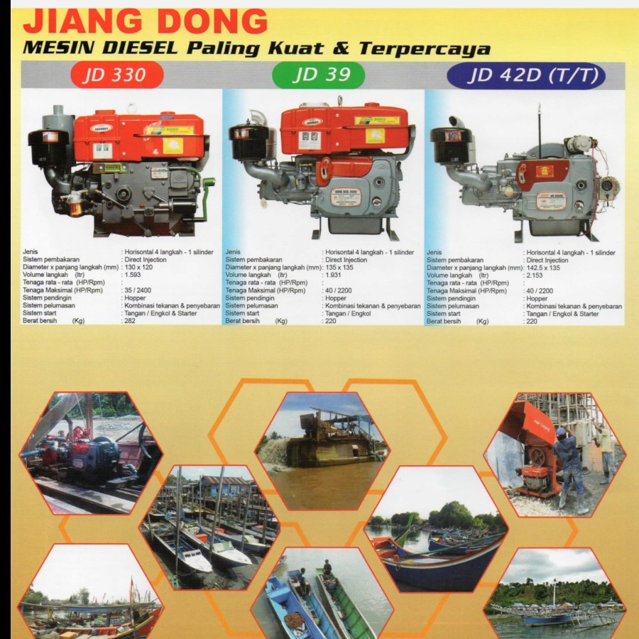 Jual MESIN DIESEL JIANGDONG R175 - JD 42D | Shopee Indonesia