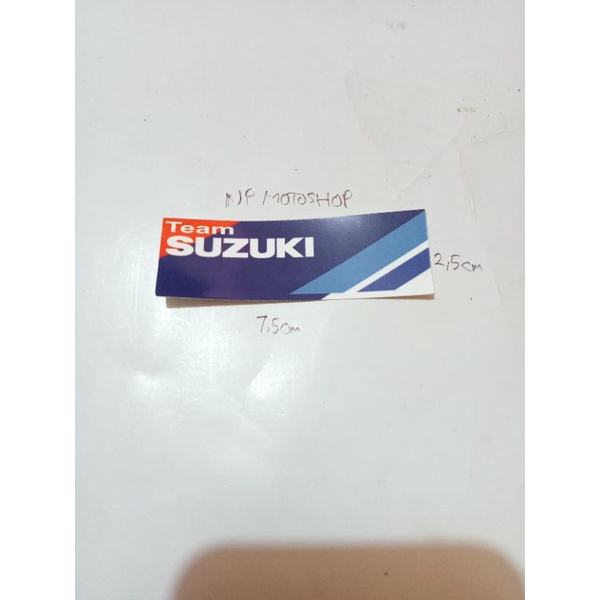 Jual stiker sticker team Suzuki printing | Shopee Indonesia
