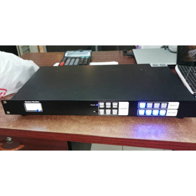 Jual Video Wall 2x2 HDMI Matrix System 4 input 4 output | Shopee Indonesia