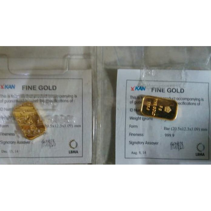 Jual LM antam 5gr gold bar | Shopee Indonesia