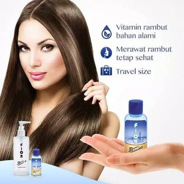 Jual FION HAIR TREATMENT VITAMIN SERUM RAMBUT 30ML MINI KOSMETIK ...