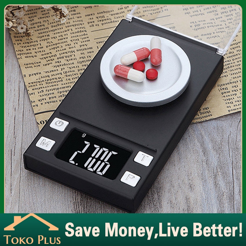 Jual High-Precision Akurasi 0.001 Gram Timbangan Digital Perhiasan Emas ...