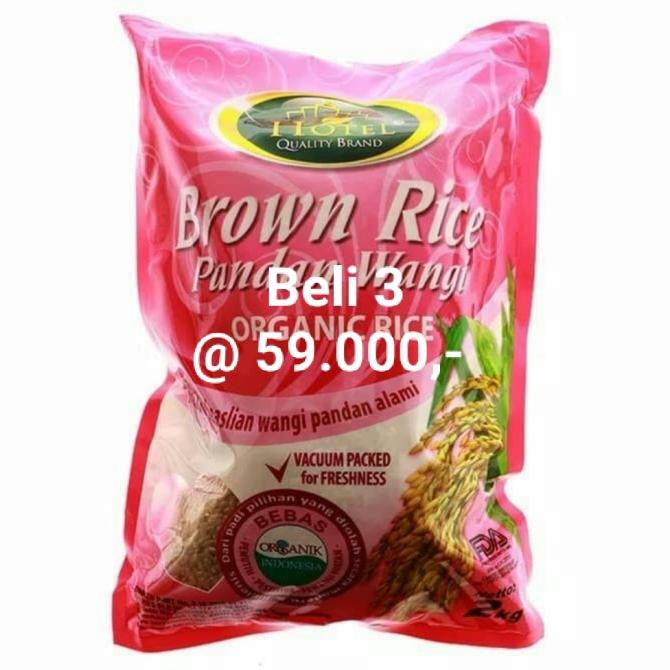 Jual Beras hotel coklat pandawangi ( brown rice ) | Shopee Indonesia