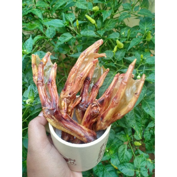 Jual Natural Duck Claw - Ceker Bebek | Cemilan Anjing | Gigitan anjing ...