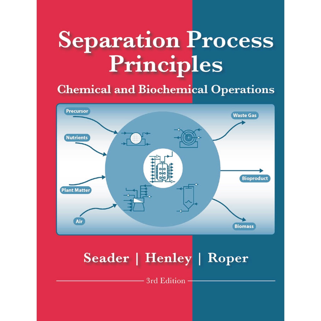 Jual Book Separation Process Principles: Chemical and Biochemical ...