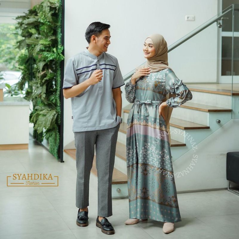 Jual Couple Gamis Koko Terbaru || Gamis Koko Fashion Muslim || Couple ...