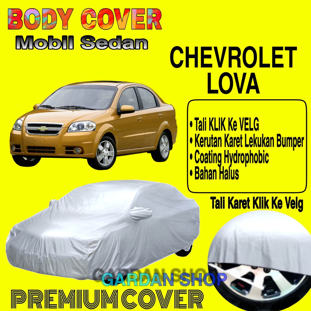Jual Sarung Mobil CHEVROLET LOVA Polos Body Cover Penutup Mobil ...