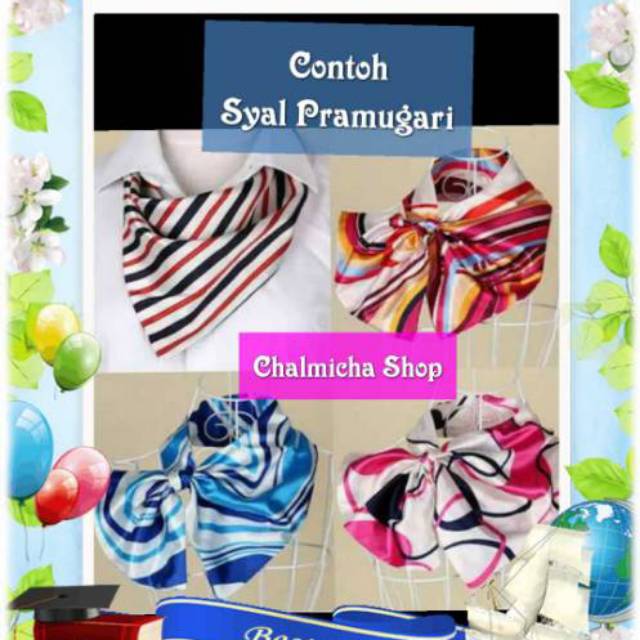 Jual Syal Scarf Anak Untuk Baju Pramugari Dan Fashion | Shopee Indonesia