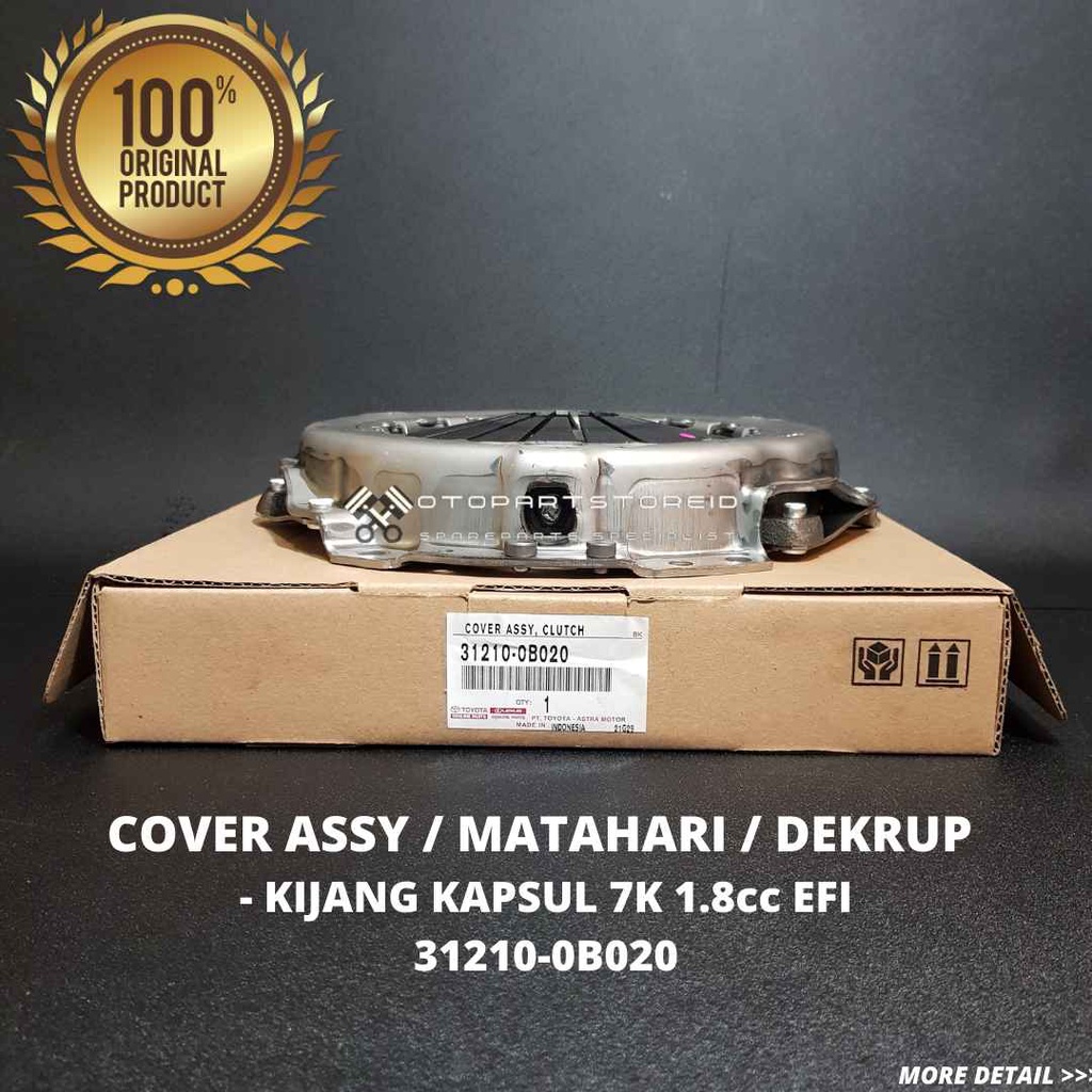 Jual MATAHARI / DEKRUP / CLUTCH COVER KIJANG KAPSUL 7K 1.800cc EFI ...