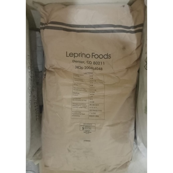 Jual LACTOSE LEPRINO / LACTOSA LEPRINO 25KG | Shopee Indonesia
