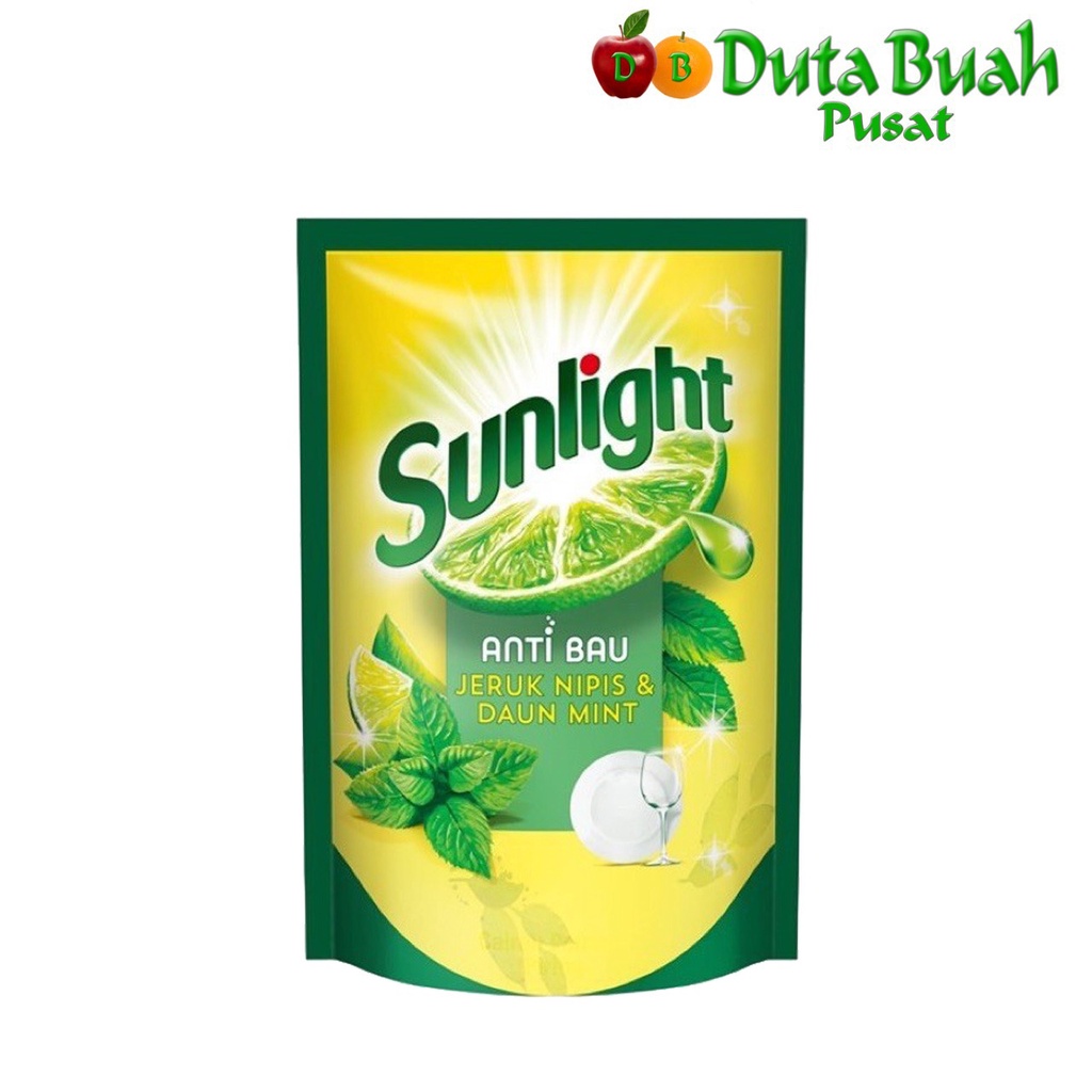 Jual DUTA BUAH SUNLIGHT MINT ANTI BAU (650ML/PCS) | Shopee Indonesia