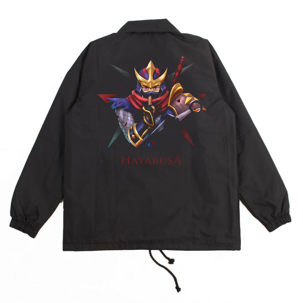 Jual JAKET MOBILE LEGEND - JAKET COACH HAYABUSA - JAKET WINDBREAKER ...