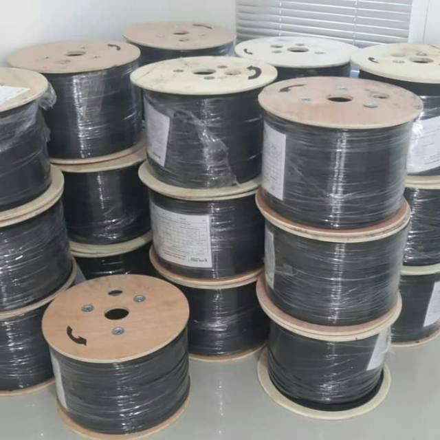 Jual Kabel Dropcore Drop Wire Dropcable Fiber Optic 1 Core 1000 Meter ...