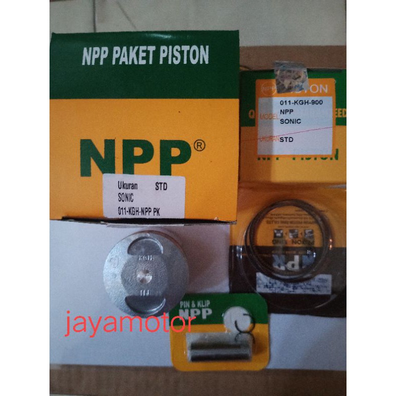 Jual Piston kit seher paket Sonic CS1 CS 1 Os Std 25 50 75 100 125 150 ...