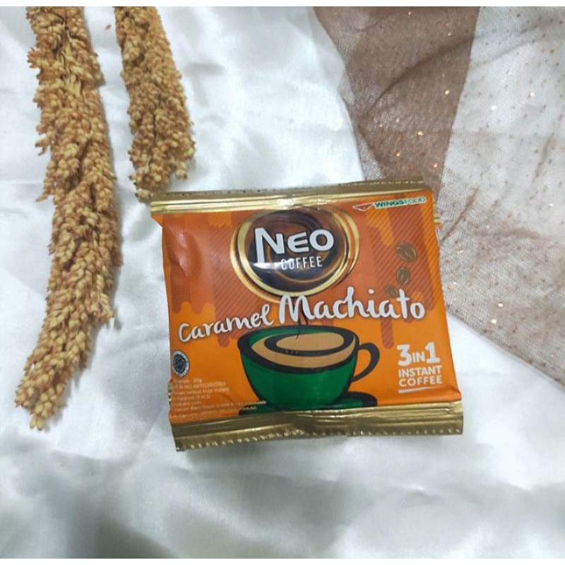 Jual Kopi Neo Coffee Caramel Machiato 3 in 1 Kemasan Sachet 20 gr ...