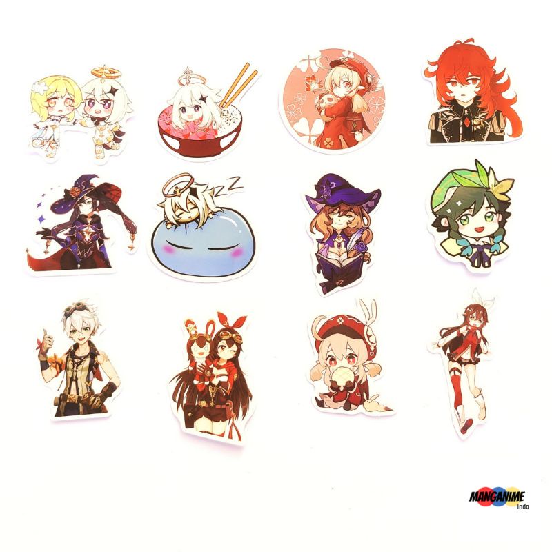 Jual Merchandise Genshin Impact Sticker Pack Vol 2 - Sticker Genshin ...