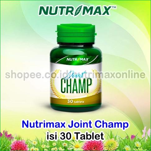 Jual Nutrimax Joint Champ 30, Vitamin Obat Sakit Radang Pengapuran Sendi Persendian Tulang ...